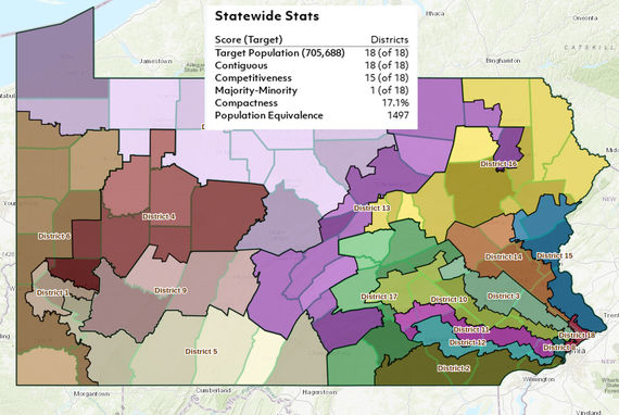 Mercyhurst student sees her Draw the Lines map as a remedy for apathy